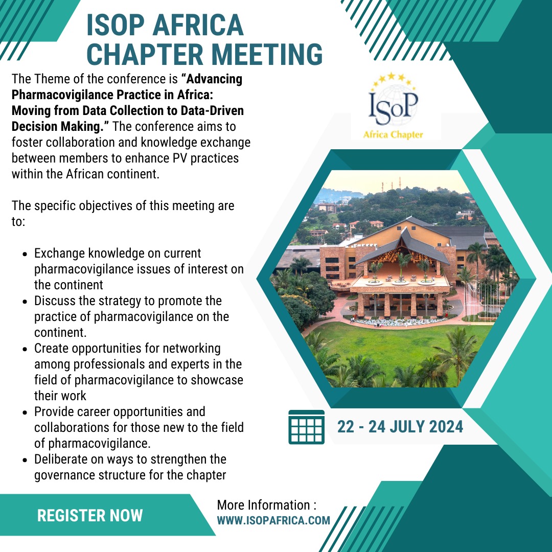 ISOP AFRICA CHAPTER MEETING 2024 – Pharmaceutical Society of Uganda